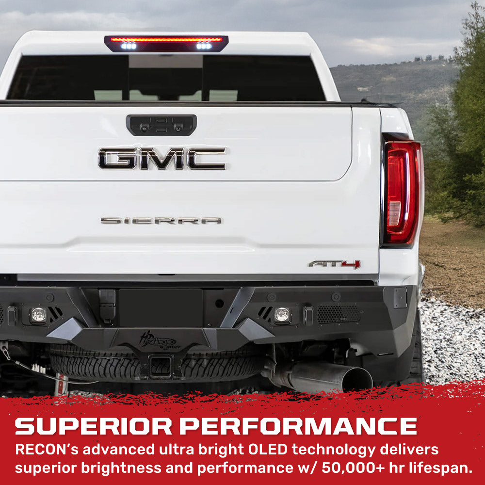 2019 - 2023 GMC & Chevy 3rd Brake Light Kit | Smoked