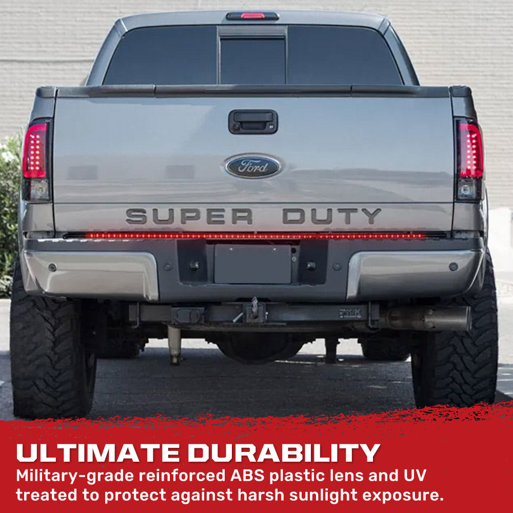 Original "Line of Fire" Hyperlite LED Tailgate Light Bar in Red - Mult ...