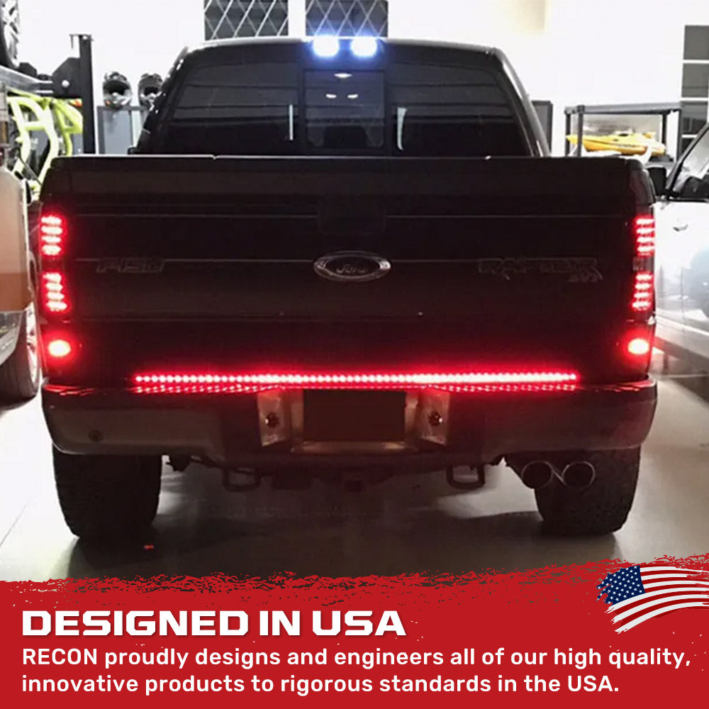 Original "Line of Fire" Hyperlite LED Tailgate Light Bar in Red - Mult ...