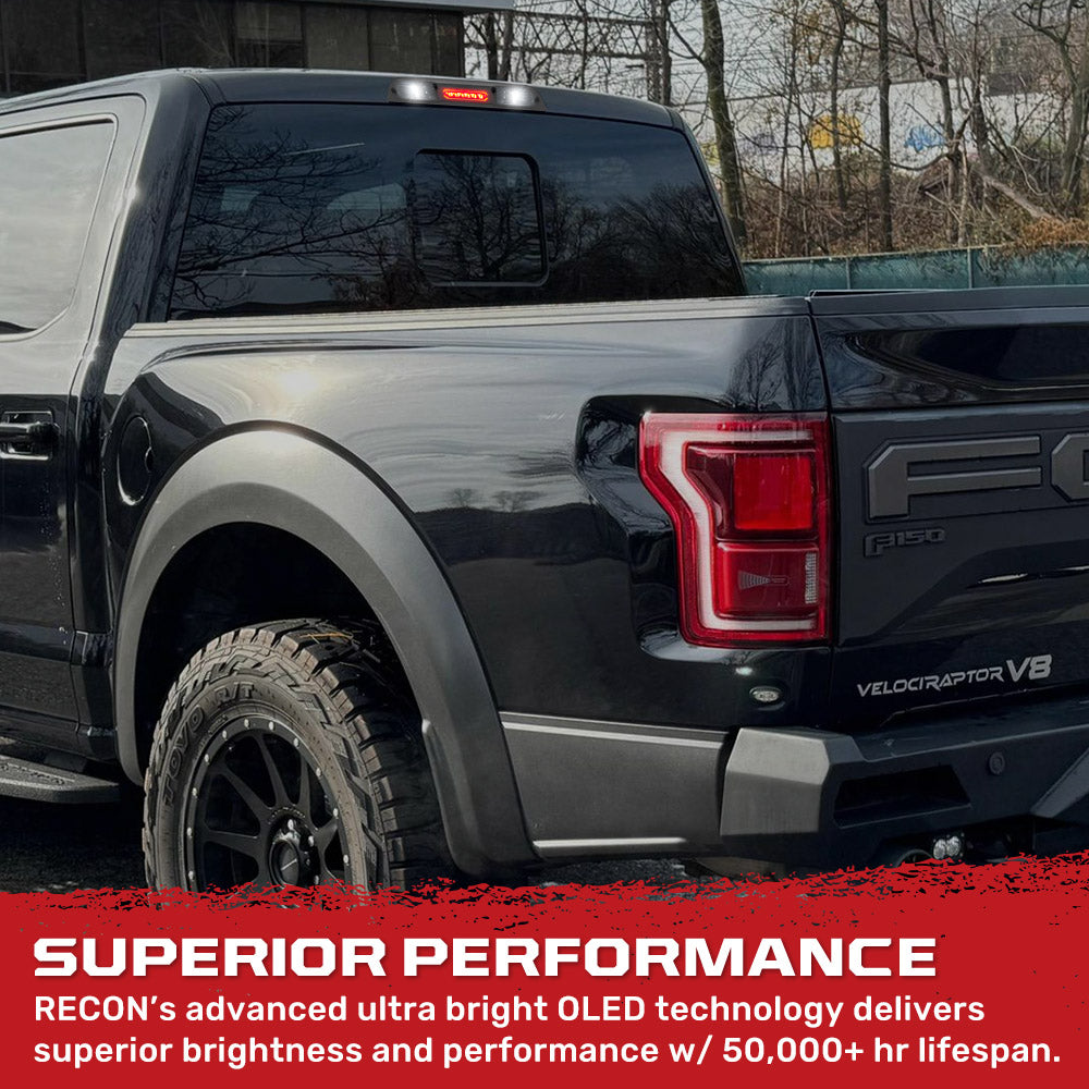 Ford Raptor 17-20 3rd Brake Light Kit with CREE XML LEDs in Black / Sm ...
