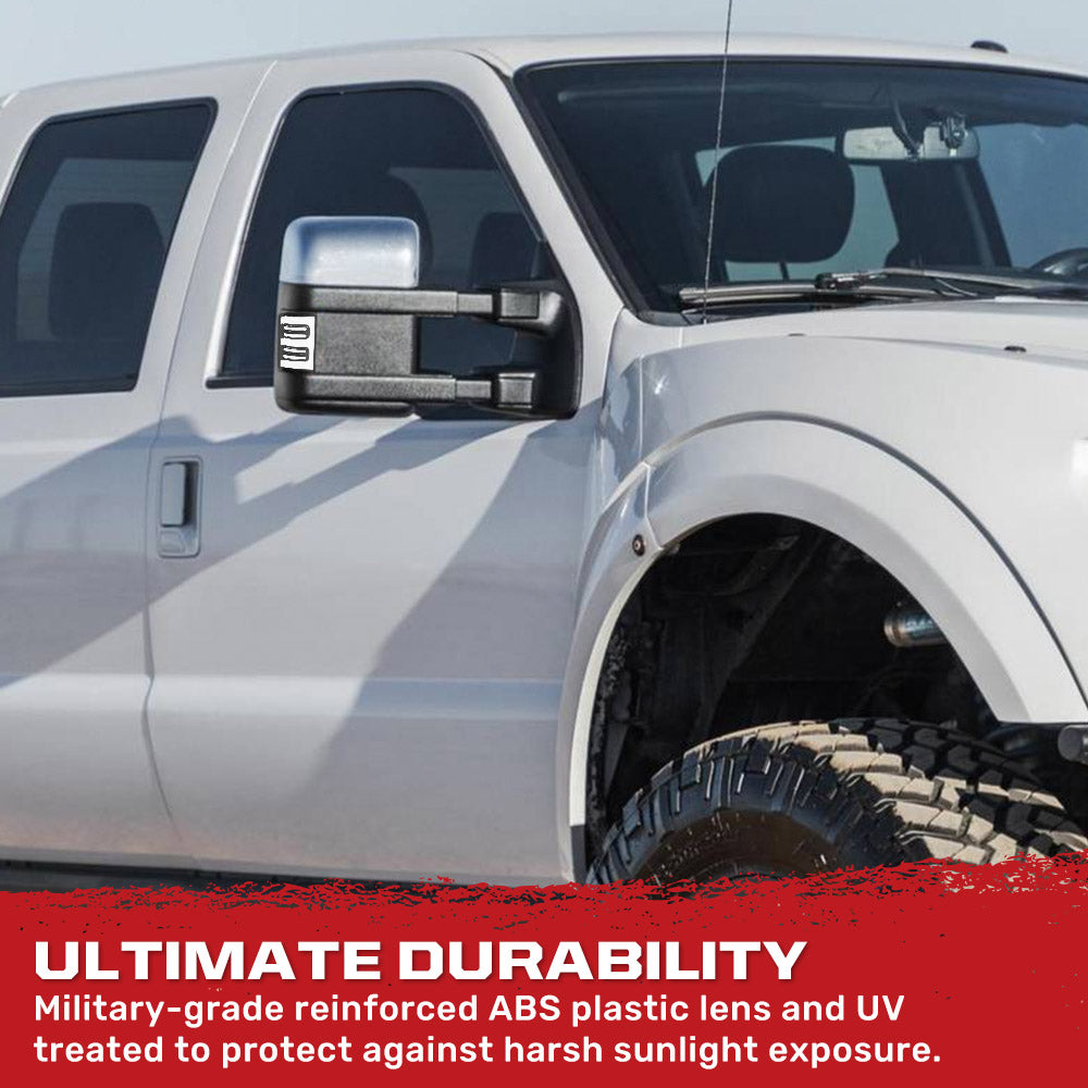 Ford 08-16 Super Duty F250/F350 Side Mirror Lenses (2-Piece Set) Ultra ...