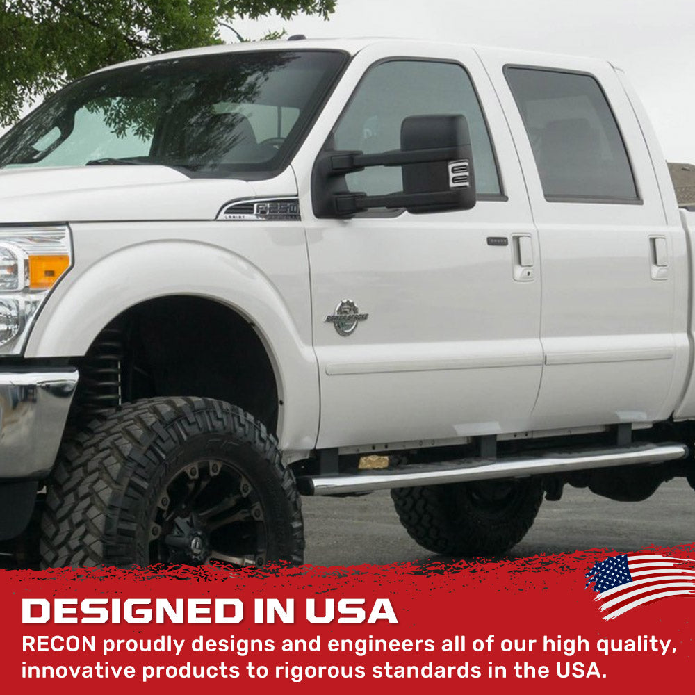 Ford 08-16 Super Duty F250/F350 Side Mirror Lenses (2-Piece Set) Ultra ...