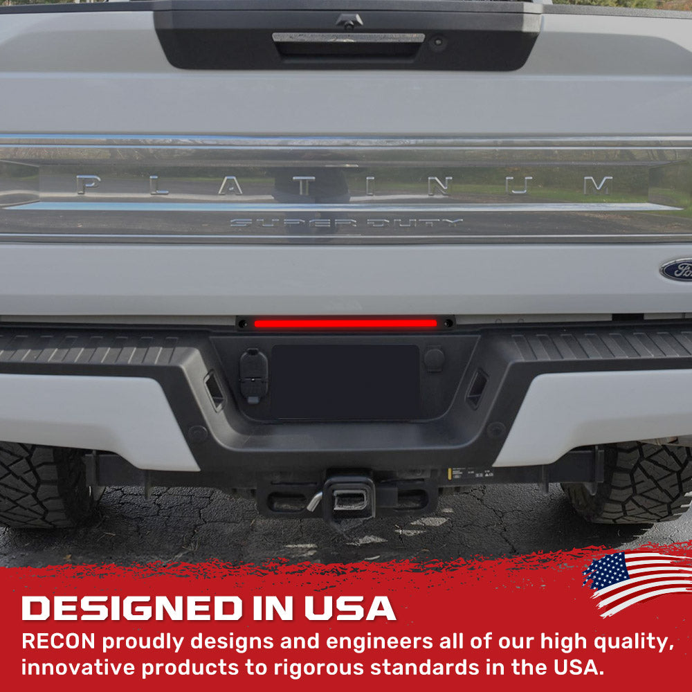 Ford Super Duty 17-25 Mini 15" LED Tailgate Light Bar OLED Red Running ...