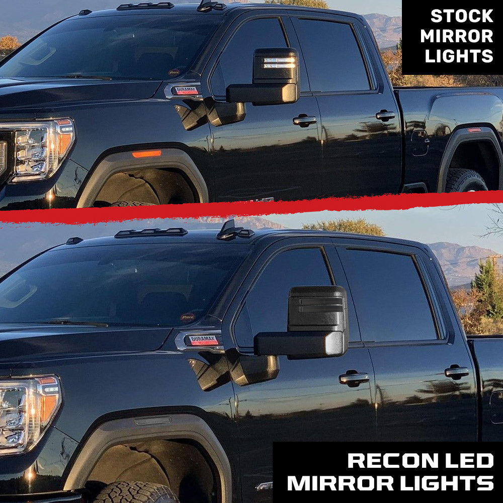 2019 - 2014 Silverado & Sierra Side Mirror Lense | Amber