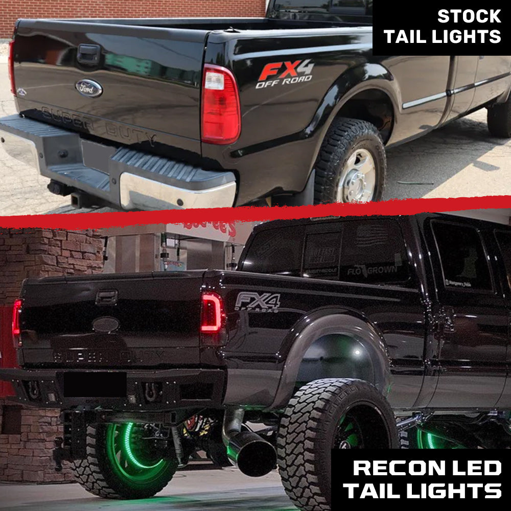 Ford Super Duty 08-16 (F250, F350, F450, F550) Tail Lights OLED - Mult ...