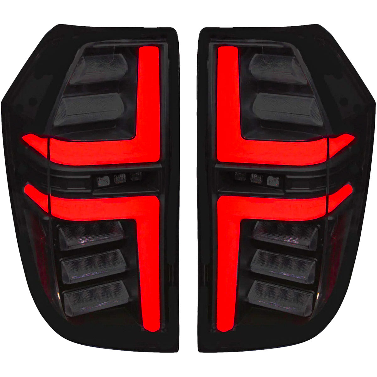 Chevy Tahoe & Suburban 21-24 OLED TAIL LIGHTS with LED Startup Sequenc ...