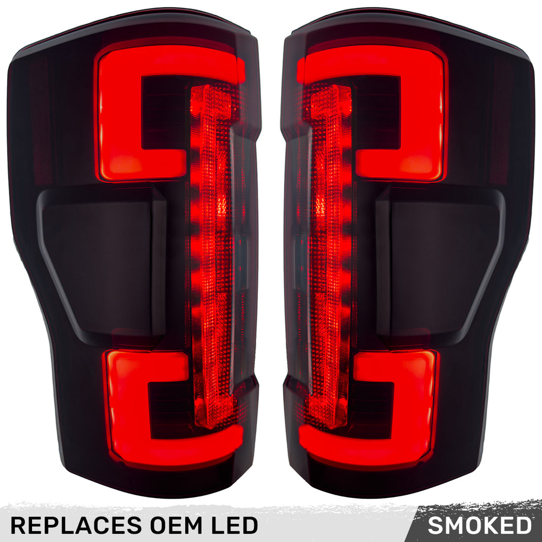 Ford Super Duty 20-22 Ultra Bright OLED Tail Lights (Replaces Factory ...