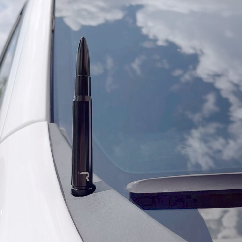 .50 Cal Bullet Antenna (Fits OEM Factory Threaded Antenna) Multiple Co ...