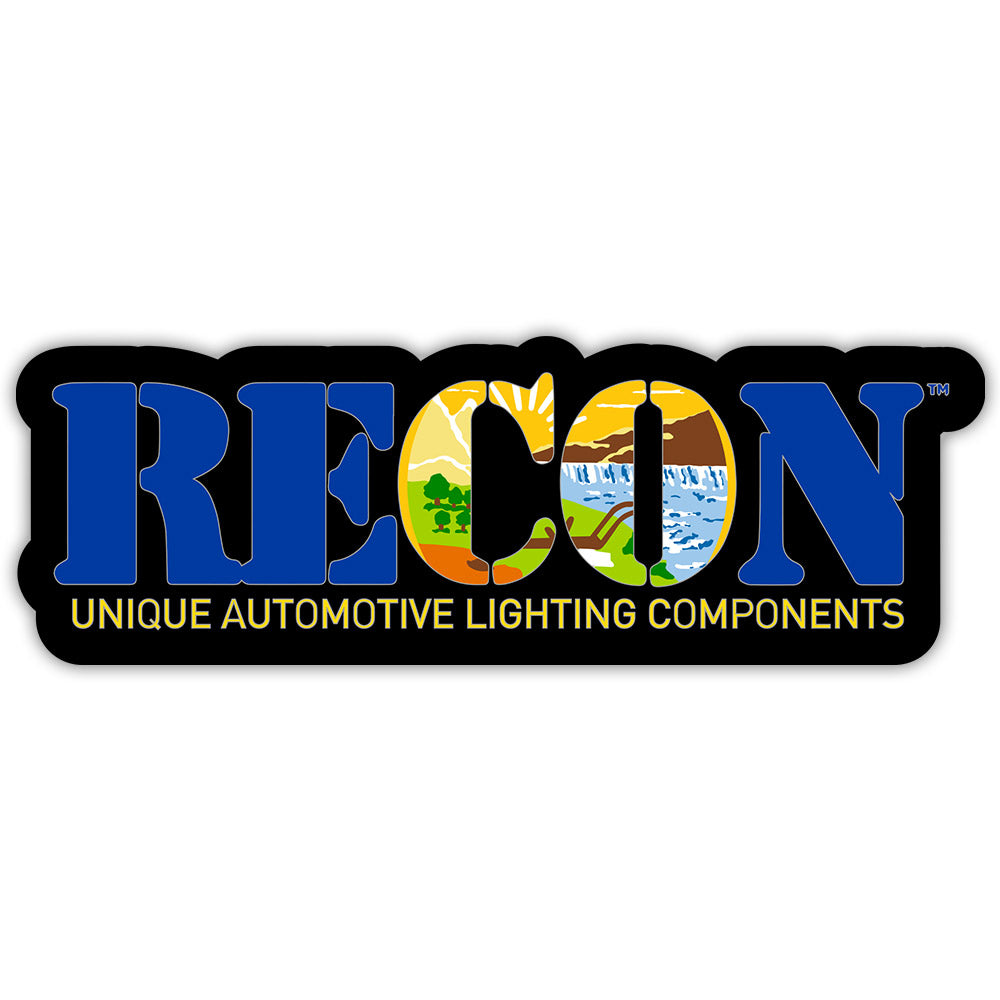 RECON U.S. State Decal Stickers - Choose Your State 7" x 2.75" Glossy ...