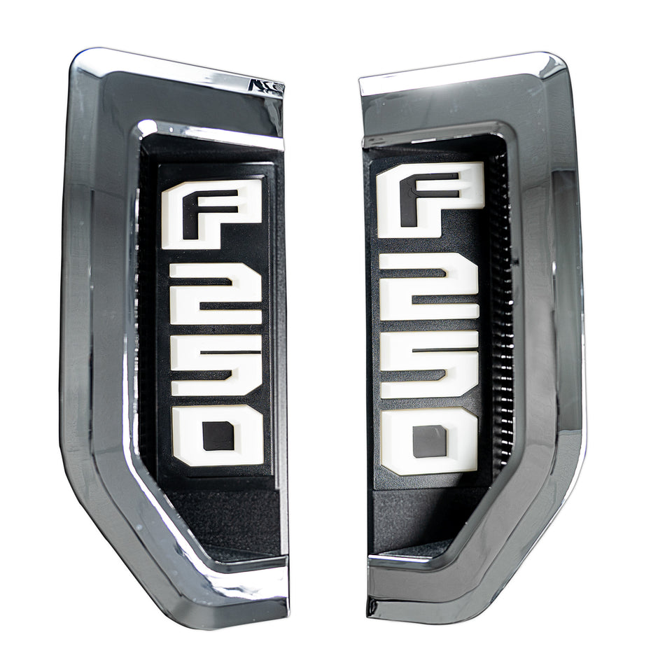 Ford Superduty F-250 LED Illuminated Emblems - GoRECON
