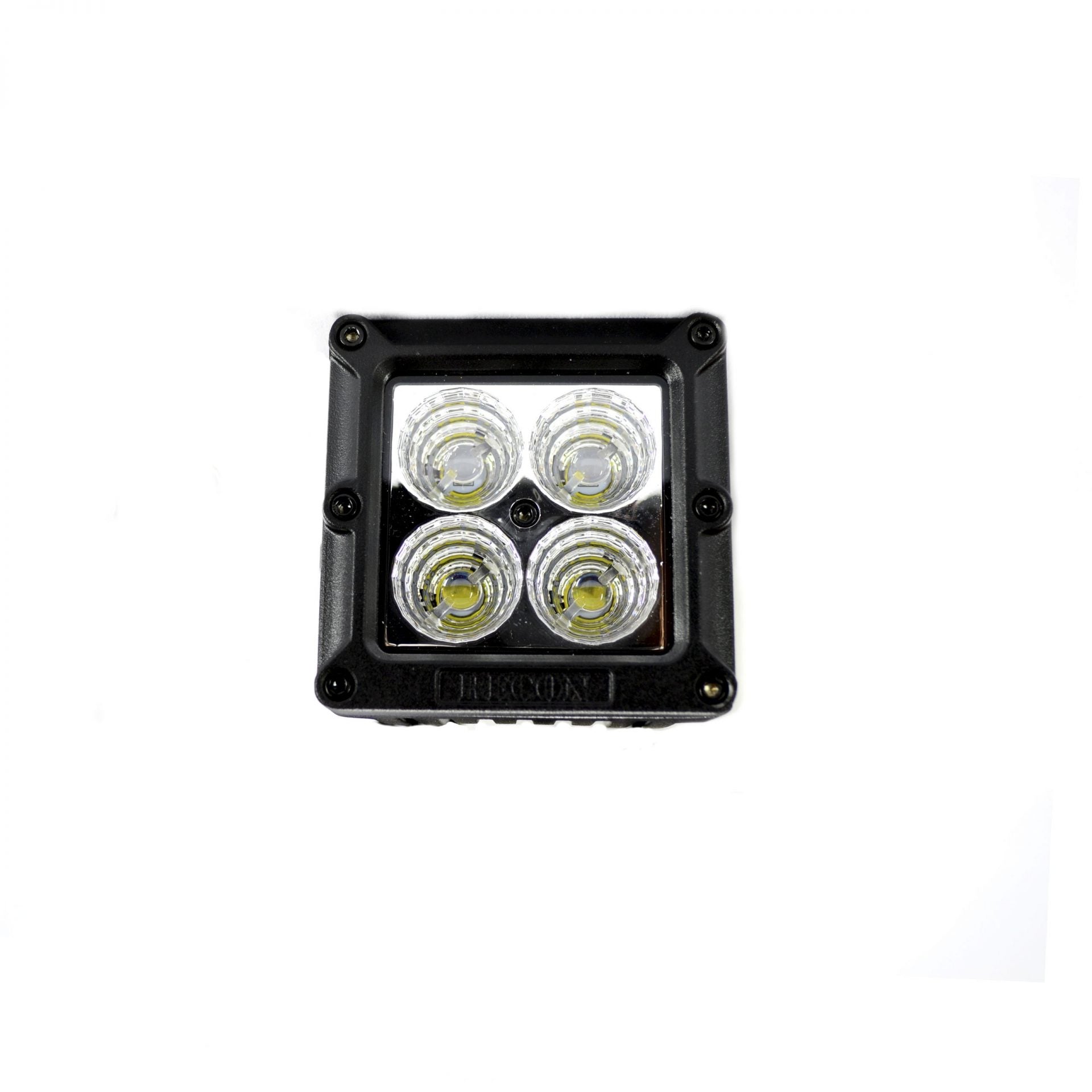 1900 Lumen 3" Square LED 25° Flood Light 4 5-Watt Square CREE XTE Squa ...