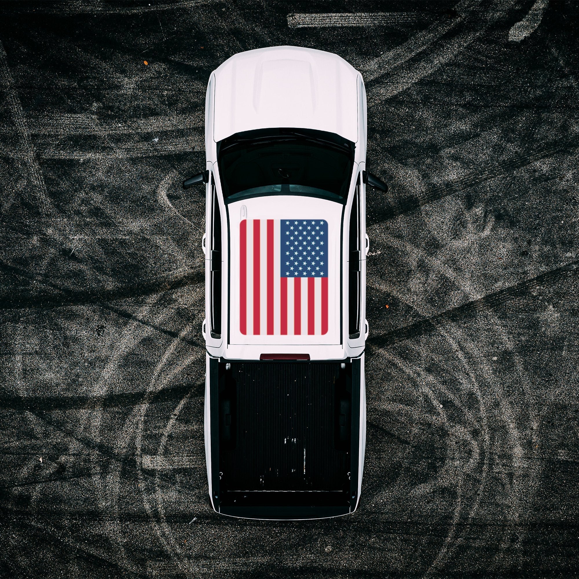 USA Flag - Roof Vinyl Wrap - GoRECON