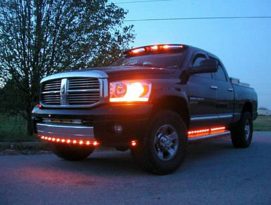 Universal 9-Pc Front Lower Air Dam Ultra Bright LED Light Kit - Multip ...